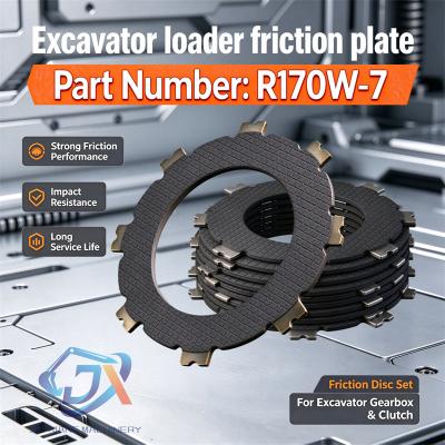 China STAR ZABRA ZGAQ-02220 Clutch Friction Plate Brake for R170W-7 R210W-7 R210W-9 Wheel Excavator OEM Quality Replacement Parts 6 Months for sale