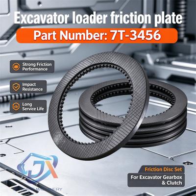 China STAR ZABRA Friction Disc 7T3456 7T-3456 for 950G 950H 962G 962H Wheel Loader for sale