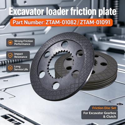 China STAR ZEBRA ZTAM-01082 FRONT AXLE BRAKE DISC Friction Disc ZTAM-01082 Brake Disc for Hyundai R60W-9S Wheel Loader Parts for sale