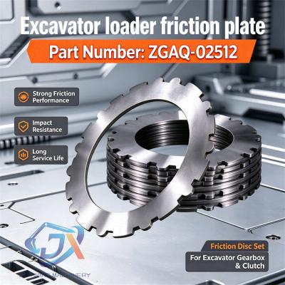 China STAR ZEBRA ZGAQ-02512 Disc Steel 372.5*262.5*4/OT20 Clutch Disc for Hyundai HL740-9S HL757-9 Wheel Loader Friction Plate for sale