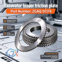 China STAR ZEBRA Wheel Excavator Spare Parts Clutch Disc ZGAQ-00994 ZGAQ-01374 for R180W9A R210W9A for sale
