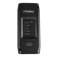 China Perkins Excavator EST Adapter 317-7485 V2015A USB WIFI Diagnostic Interface for sale