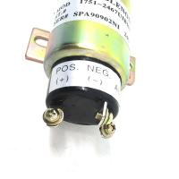 China Excavator Stop Solenoid 1751-2467 24V S6K Engine Flameout Solenoid Valve for E200B for sale