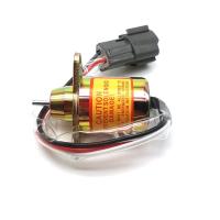 China Excavator 12V Fuel Shut Off Solenoid 1503ES-12S5SUC12S 119233-77932 for 4TNV94 Engine for sale