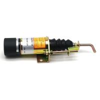 China Excavator Stop Solenoid 366-07197 12V 24V Fuel Shut Off Valve for Heavy Equipment for sale