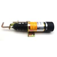 China Excavator Stop Solenoid 366-07197 12V 24V Fuel Shut Off Valve for Heavy Equipment for sale