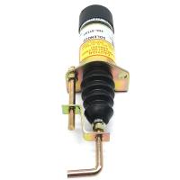 China Excavator Stop Solenoid 366-07197 12V 24V Fuel Shut Off Valve for Heavy Equipment for sale