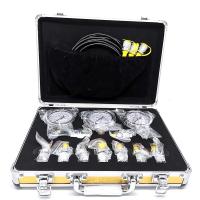 China Digital Excavator Hydraulic Pressure Gauge Set Diagnostic Test Kit 3kg for sale