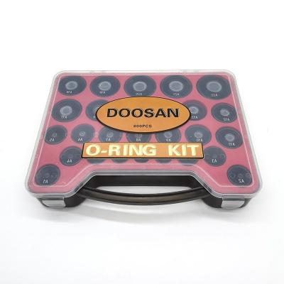 China Doosan Excavator O Ring Seal Kit 800pcs Box Repair Kit OEM ODM for sale