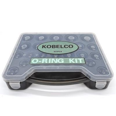 China 823PCS Rubber O Ring Kit 0.5KG Repair Seal Kit for Kobelco Excavator for sale