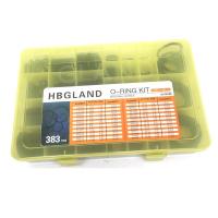 China EX 383PCS O Ring Seal Kit for HITACHI Excavator 0.5KG Rubber Gasket Set for sale