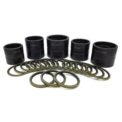 China Steel 40Cr Excavator Bucket Bush OD 40mm 150mm Undercarriage Parts for sale
