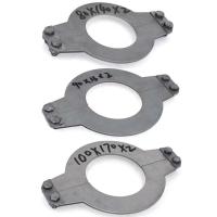 China Steel Excavator Bucket Pin Shims ID 45mm to 120mm Thickness 2mm 3mm for sale