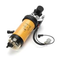 China JCB 361-9554 Excavator Fuel Filter Water Separator Assembly with Fuel Pump 228-9129 1.5kg for sale