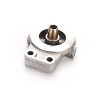 China Excavator Fuel Filter Head 196-8220 for Caterpillar E320B E320C 0.5kg for sale