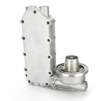 China 6D114 Lubricating Oil Filter Head 3934159 for PC300-7 Excavator 1.5kg for sale
