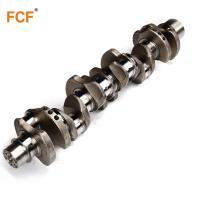 China Excavator Forged Steel Crankshaft 6D16 ME072197 ME032800 63kg Diesel Engine Part for sale