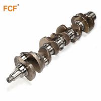 China Forged Steel Crankshaft ME032364 for Mitsubishi 6D14 6D15 Excavator Engine 63kg for sale