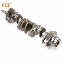 China Forged Steel Crankshaft ME082505 6D31 for Mitsubishi SK200-3 Excavator 51kg for sale