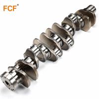 China S6D125 SAA6D125 Forged Steel Crankshaft 6151-31-1110 116kg for PC400 PC450 Excavator for sale