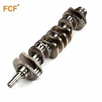 China Excavator S6D105 Forged Steel Crankshaft 6136-31-1010 6136-31-1110 70kg for sale