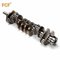 China Excavator S6D105 Forged Steel Crankshaft 6136-31-1010 6136-31-1110 70kg for sale