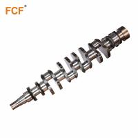 China Komatsu Forged Steel Crankshaft 6127-31-1012 for S6D155 6D155 Diesel Engine 256kg for sale
