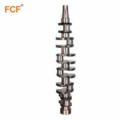 China Komatsu Forged Steel Crankshaft 6127-31-1012 for S6D155 6D155 Diesel Engine 256kg for sale