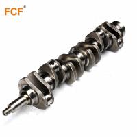 China Forged Steel S6KT Diesel Engine Crankshaft 5I7671 34320-00010 65kg for E320C E200B Excavator for sale