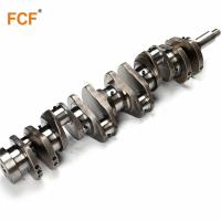 China Forged Steel S6KT Diesel Engine Crankshaft 5I7671 34320-00010 65kg for E320C E200B Excavator for sale