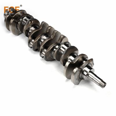 China DB58 Engine Forged Crankshaft 65.02101-0045A for DH220-5 220-7 Excavator 60kg for sale