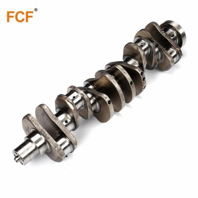 China Excavator Forged Steel Crankshaft 6735-01-1310 for PC200-6 PC200-7 S6D102 Engine 61kg for sale