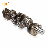China Excavator Forged Steel Crankshaft 6735-01-1310 for PC200-6 PC200-7 S6D102 Engine 61kg for sale