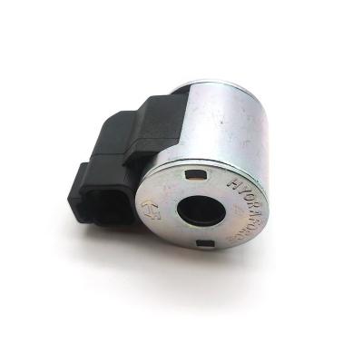 China Excavator Solenoid Valve Coil 12V 24V for Liugong E307 Electric Parts 0.5kg for sale