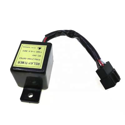 China Excavator Timer Relay 21N4-00762 24V Time Delay Relay for R80-7 R210LC-7 R215LC-7 for sale