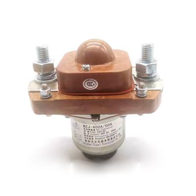 China Loader Parts MZJ-400A 400A 48V DC Contactor Battery Main Switch for Excavator for sale