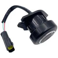China Excavator Throttle Knob Dial Control for DH220 DH225-5/7/9 0.2kg Metallic for sale