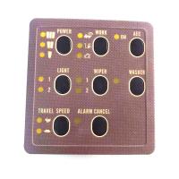China Excavator Monitor Display Panel Surface Sticker for CAT E312 E320 E330 0.1kg for sale