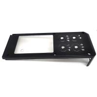 China Excavator Monitor Display Panel Cover for E320B E120B E70B 1.5kg Metallic for sale