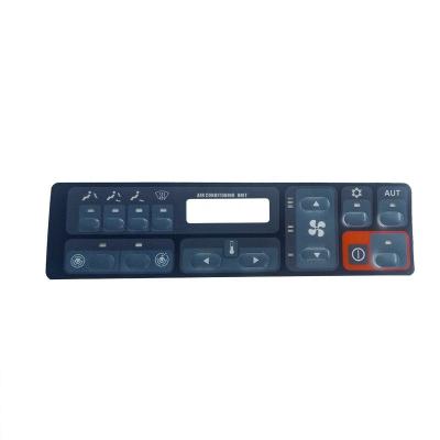 China Excavator AC Panel Button Sticker for E312B E320B Plastic 0.1KG for sale