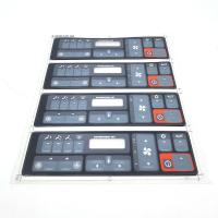 China Excavator AC Panel Button Sticker for E312B E320B Plastic 0.1KG for sale