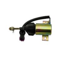 China Excavator Stop Solenoid Valve 3754020-X93 24V Electric Parking Flameout Spare Part for sale