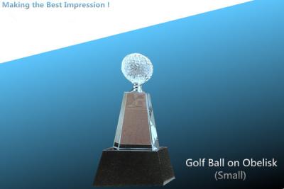 China crystal trophy/crystal awards/decoration made of glass for sale