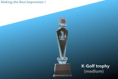 China Glass trophy/glass awards/decoration made of glass for sale