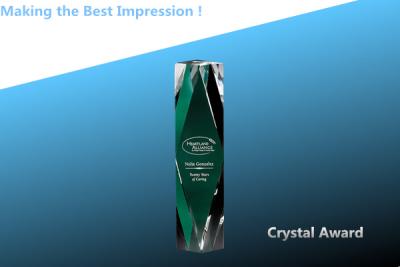 China president tower/crystal award/crystal president tower award/acrylic tower award for sale
