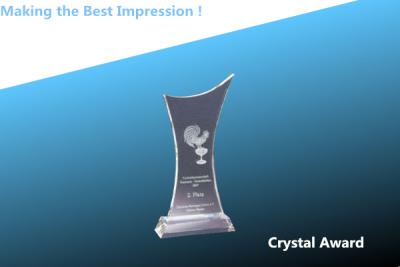 China crystal award/crystal trophy/blank crystal award/glass award/glass trophy for sale