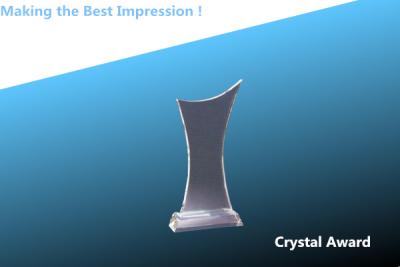 China crystal award/crystal trophy/blank crystal award/blank glass award/glass trophy for sale