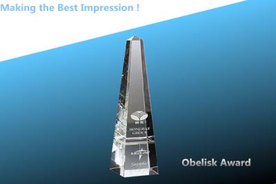 China crystal award/acrylic trophy/acrylic award/crystal obelisk award/crystal obelisk trophy for sale