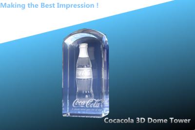 China 3D Dome Tower/3D LASER DOME TOWER/3D CRYSTAL Corporate Awards/CRYSTAL TROPHY/3D AWARD for sale
