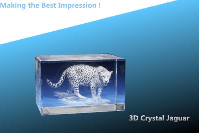 China jaguar 3D CRYSTAL/CRYSTAL 3D LASER RECTANGLE/BLANK CRYSTAL CUBE/BLANK CRYSTAL RECTANGLE for sale